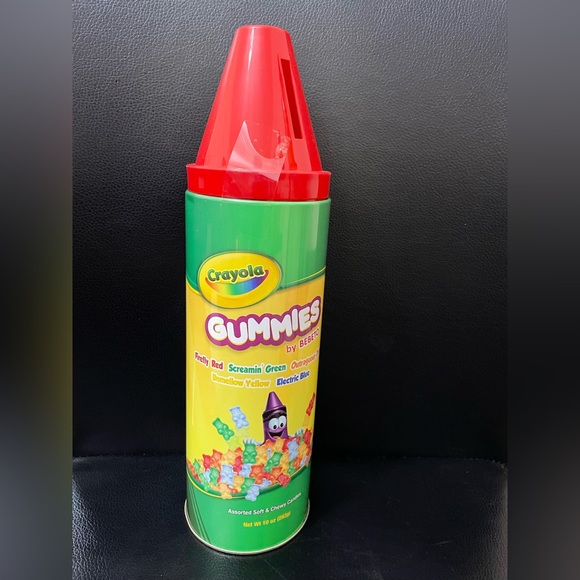 Crayola | Toys | Crayola Tin Piggy Bank With Gummies Coin Bank With ...